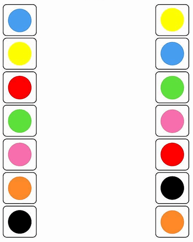 Worksheet Solutions: Colours - 2 - EVS for LKG PDF Download