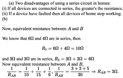 Class 10 Science Chapter 11 Previous Year Questions - Electricity