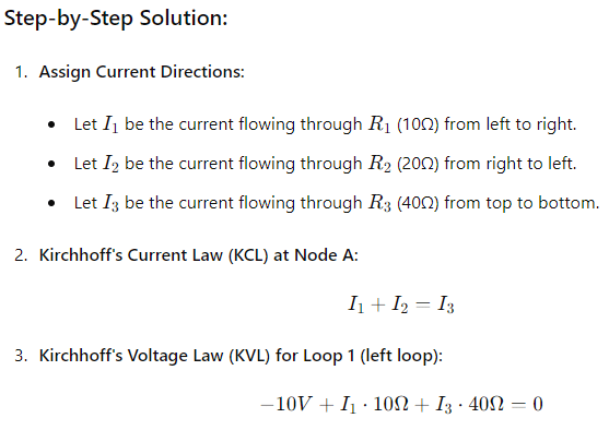 Kirchhoff's Circuit Laws: KCL and KVL - Network Theory (Electric ...
