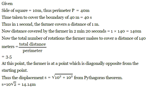 Class 9 Science Chapter 7 Question Answers - Motion