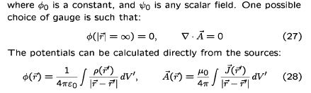 Scalar and Vector Potentials - Electromagnetic Theory, CSIR-NET Physical Sciences - Physics for ...