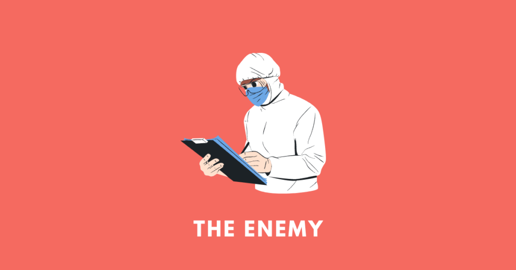 Character Sketch: The Enemy - English Class 12 PDF Download