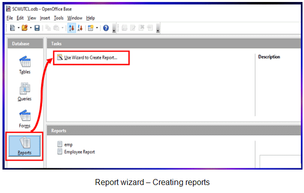 Create Forms And Reports Using The Wizard Information Technology For Class 10 Pdf Download