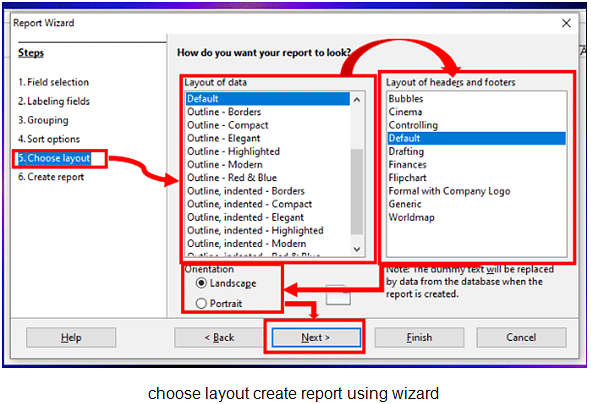 Create Forms And Reports Using The Wizard Information Technology For 