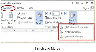 Implement the Mail Merge - Information Technology for Class 10 PDF Download