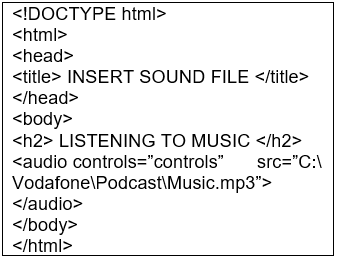 HTML Advanced: Short Answer Type Questions - Computer Application: Class 10 PDF Download