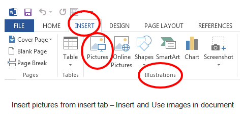 Insert and Use images in document - Information Technology for Class 10 ...