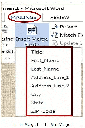 Implement the Mail Merge | Information Technology for Class 10