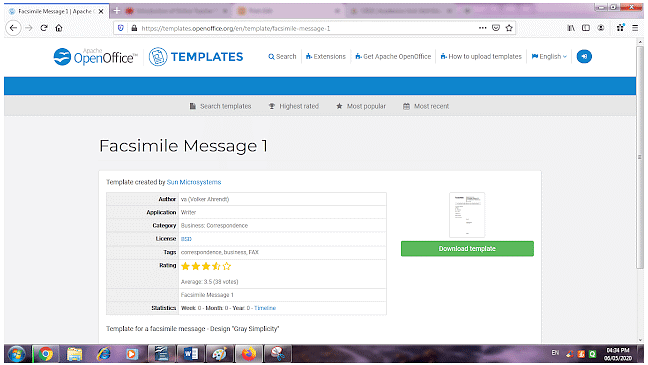 Create and Use Template - Information Technology for Class 10 PDF Download