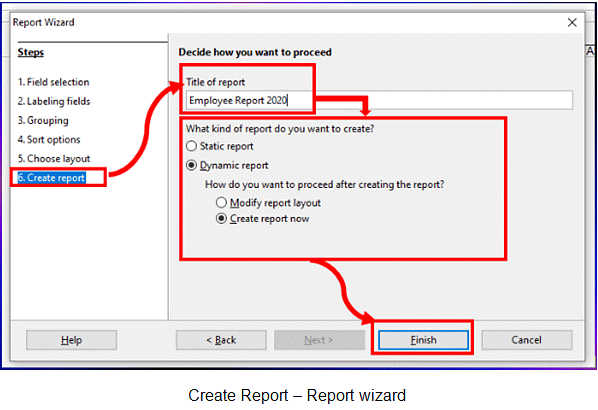 Create forms & Reports using the wizard | Information Technology for ... Create forms & Reports using the wizard | Information Technology for ...