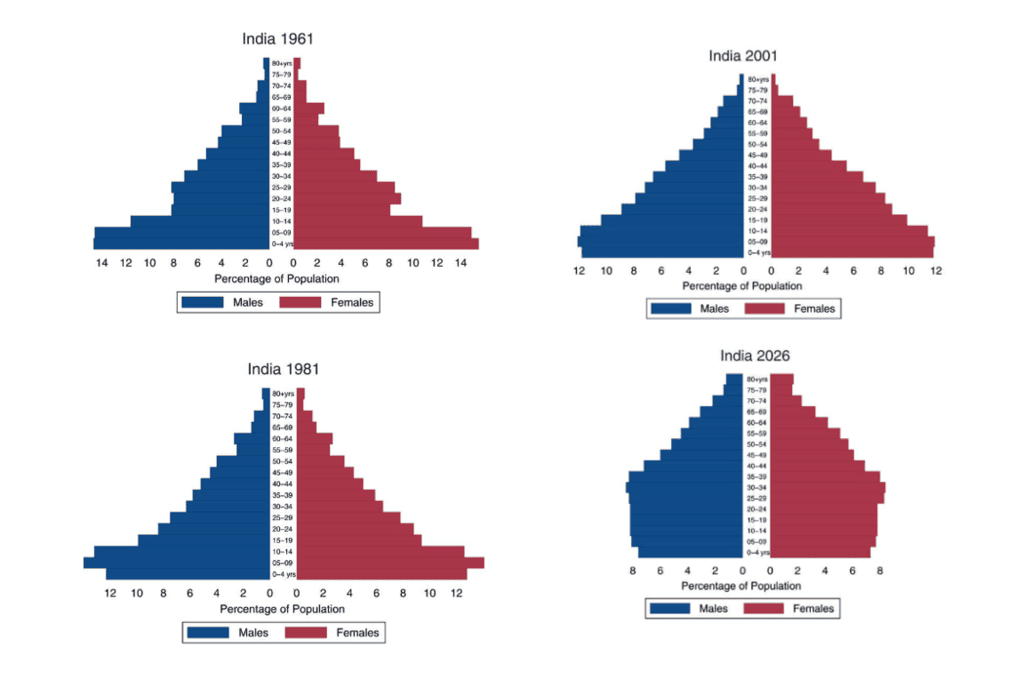 The Demographic Structure of the Indian Society Class 12 Sociology
