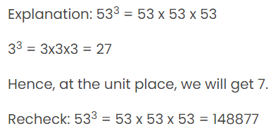 Class 8 Maths - Cubes and Cubes Roots CBSE Worksheets Solutions