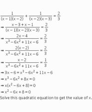 Solve 1 By X Minus 1 Into X Minus 2 1 By X Minus 2 Into X Minus 3 Is