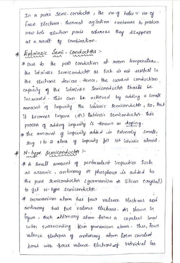 Semiconductor : Short Notes. - MBBS PDF Download