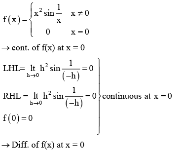 JEE Main Previous year questions (2021-23): Limits, Continuity and Differentiability PDF Download