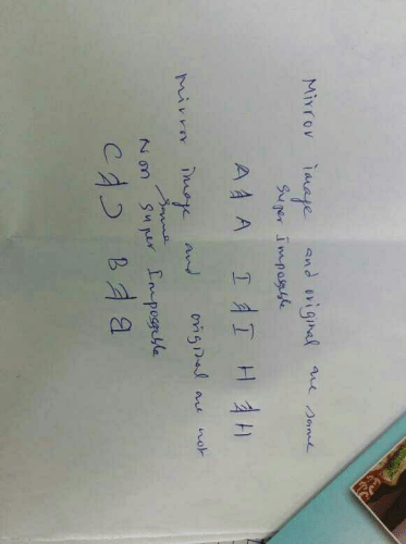 What is superimposable means in organic chemistry? - EduRev JEE Question