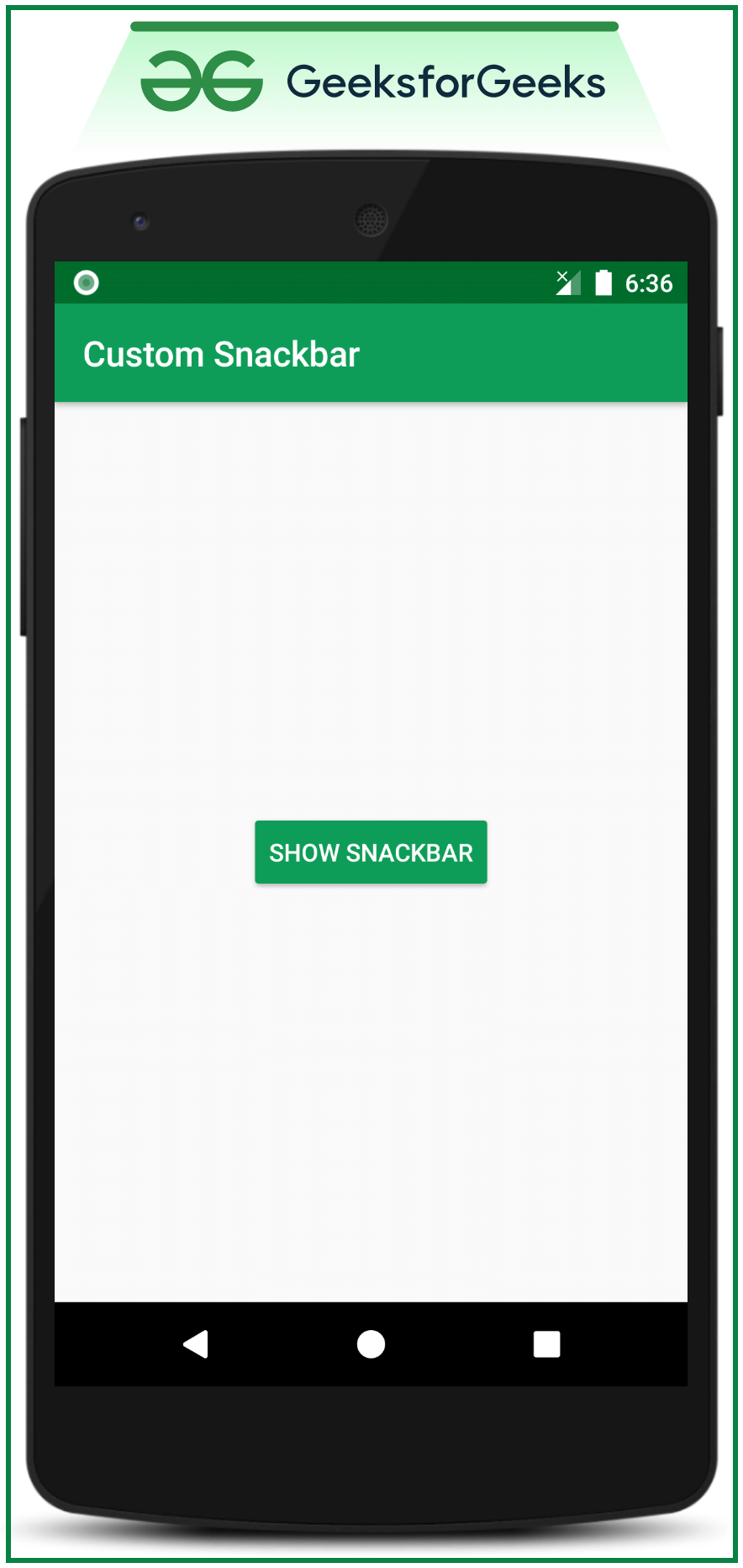 Custom Snackbars in Android - Software Development PDF Download
