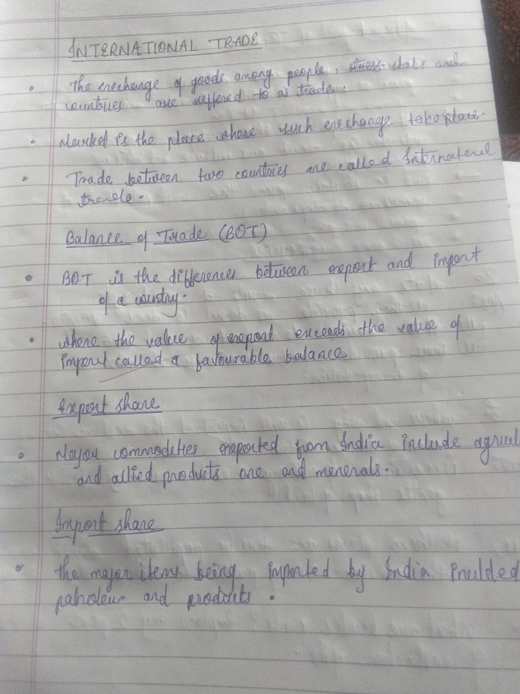 Notes chap 7 geo - Class 10 PDF Download