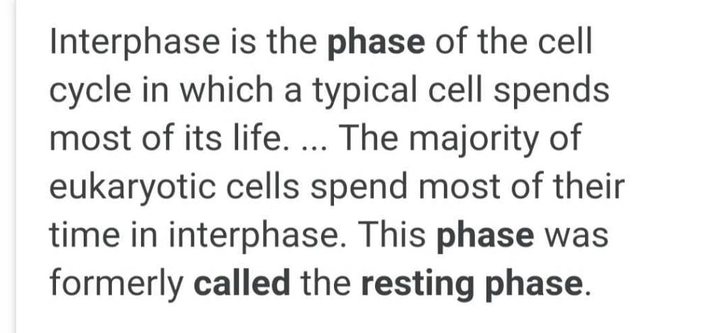 which is called the resting phase? Related: Cell Cycle and its Phases ...