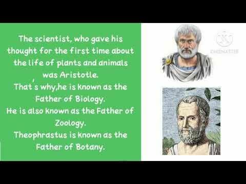Who is called the father of biology? - EduRev Class 10 Question
