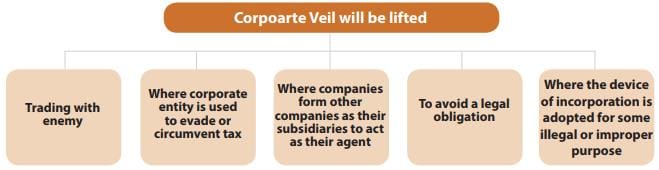 ICAI Notes- Corporate Veil Theory - CA Foundation PDF Download