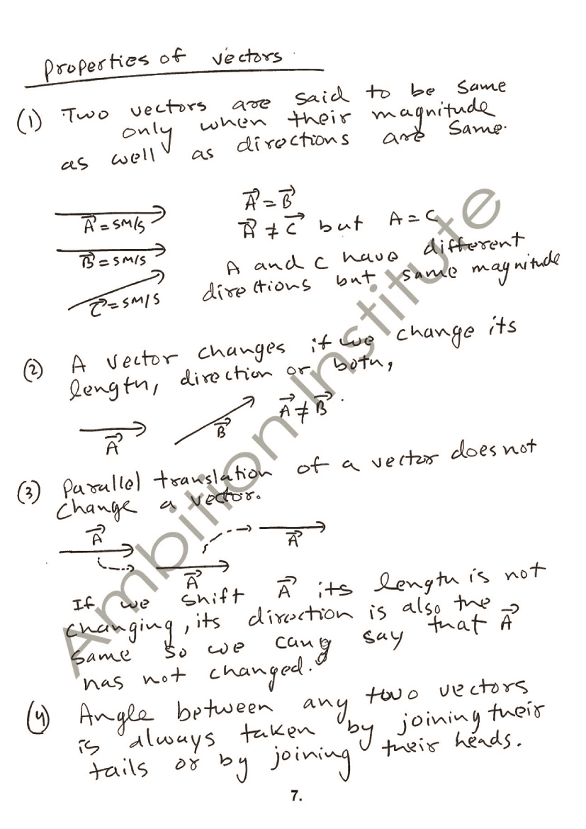 Scalar and Vector Theory Sheets, Class 12, Electrostatics (IIT and AIPMT) - Class 11 PDF Download