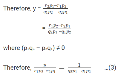 Important Formulas: Linear Equations - Quantitative Aptitude (Quant) - CAT PDF Download