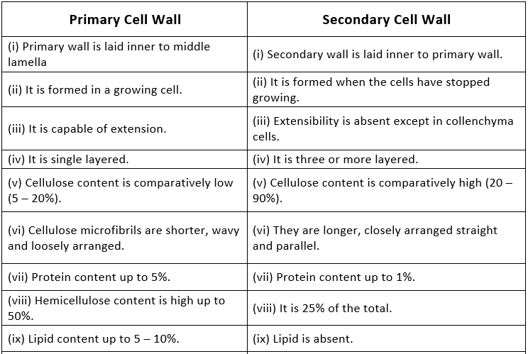 Cell - The Unit of Life Class 11 Notes Biology Chapter 8