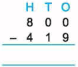 Class 3 Maths - Subtraction - CBSE Worksheets Solutions