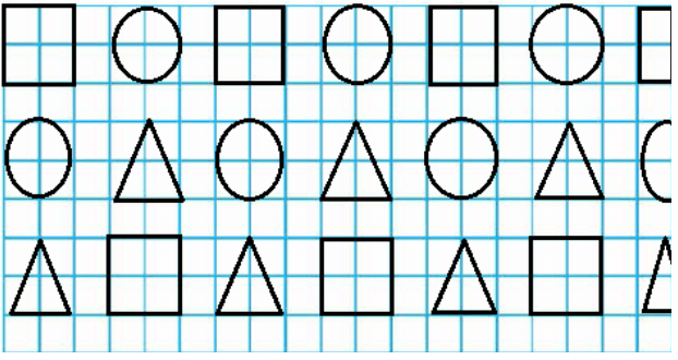 Class 3 Maths - Shapes and Patterns - CBSE Worksheets Solutions