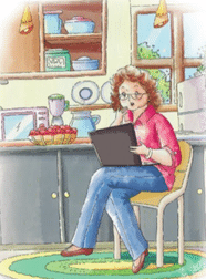 Summary Granny s Little Laptop Communicate In English For Class 4 