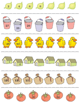 NCERT Solutions for Class 1 Maths Chapter - 10 Patterns
