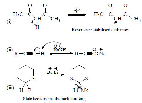 Carbanions: Stability and Reactions - Organic Chemistry PDF Download