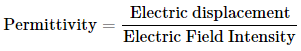 Permittivity and Relative Permittivity for Coulomb's Law - Physics for ...