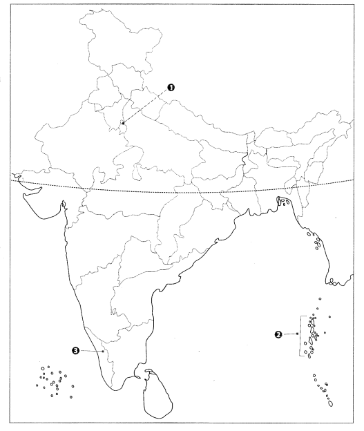 Class 9 Geography Chapter 1 Map Based Question Answers - Contemporary ...