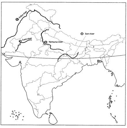 Class 9 Geography Chapter 1 Map Based Question Answers - Contemporary ...