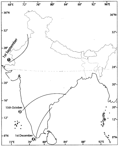 Class 9 Geography Chapter 1 Map Based Question Answers - Contemporary ...