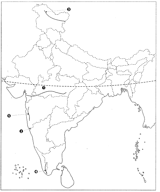 Class 9 Geography Chapter 1 Map Based Question Answers - Contemporary ...