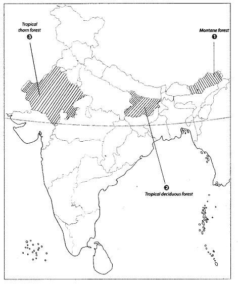 Class 9 Geography Chapter 1 Map Based Question Answers - Contemporary ...