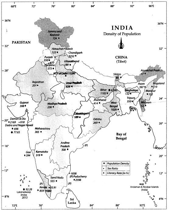 Class 9 Geography Chapter 1 Map Based Question Answers - Contemporary ...
