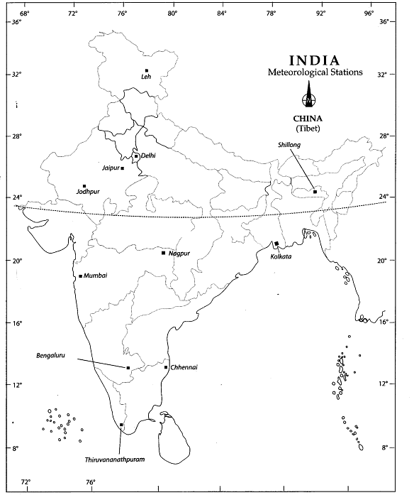 Class 9 Geography Chapter 1 Map Based Question Answers - Contemporary ...