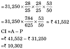 Class 8 Maths Chapter 7 Question Answers - Comparing Quantities