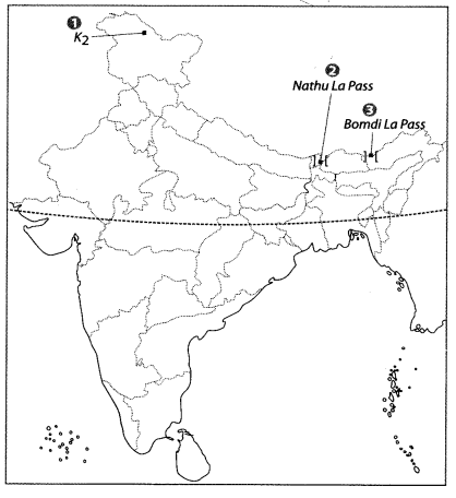 Class 9 Geography Chapter 1 Map Based Question Answers - Contemporary ...