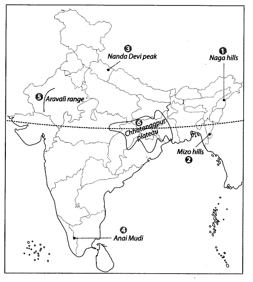 Class 9 Geography Chapter 1 Map Based Question Answers - Contemporary ...