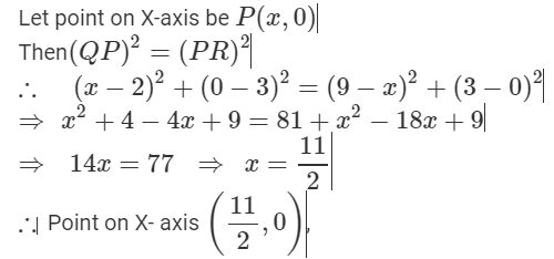 Class 10 Maths Chapter 7 Case Based Questions - Coordinate Geometry