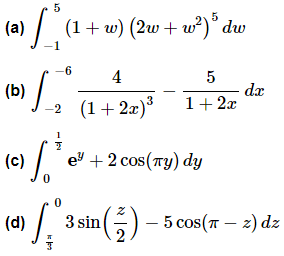 Substitution Rule for Definite Integrals - Calculus - Mathematics PDF ...
