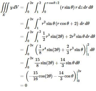 Triple Integrals In Cylindrical Coordinates - Calculus - Mathematics ...