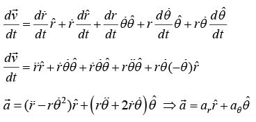 Motion in Two Dimensions in Polar Coordinates - Mechanics and General ...