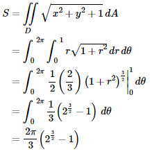 Surface Area - Multiple Integrals - Calculus - Mathematics PDF Download