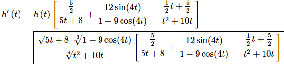 Logarithmic Differentiation and Practice Problems - Calculus ...